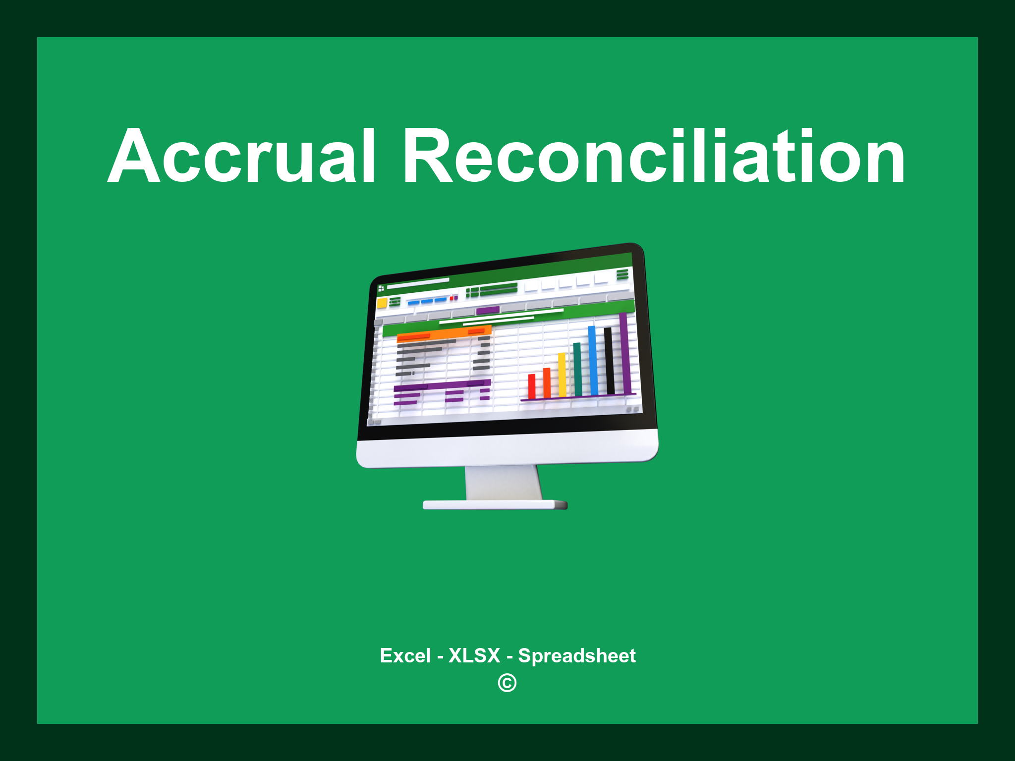 Accrual Reconciliation Template Excel