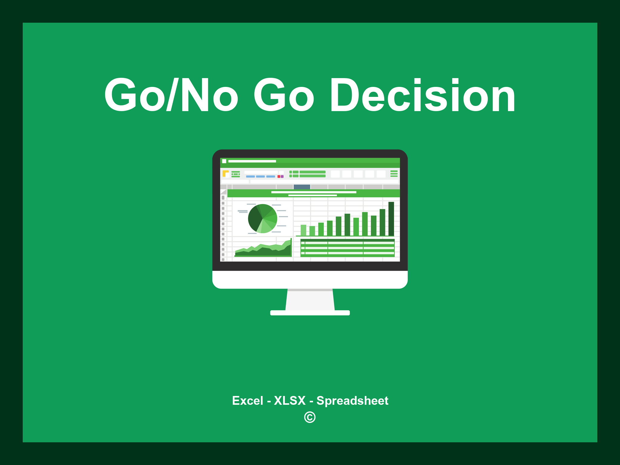 Go/No Go Decision Template Excel