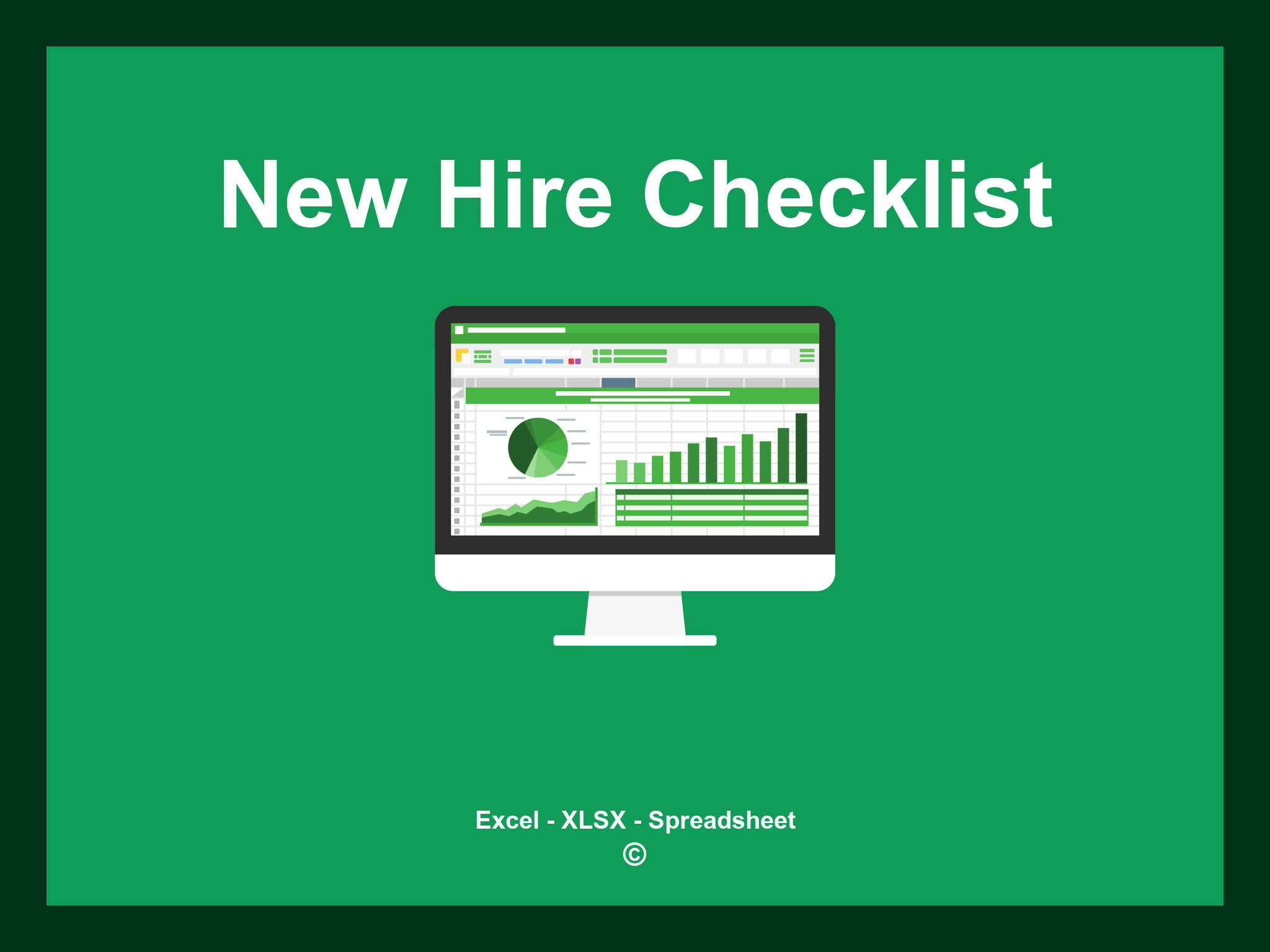 New Hire Checklist Template Excel