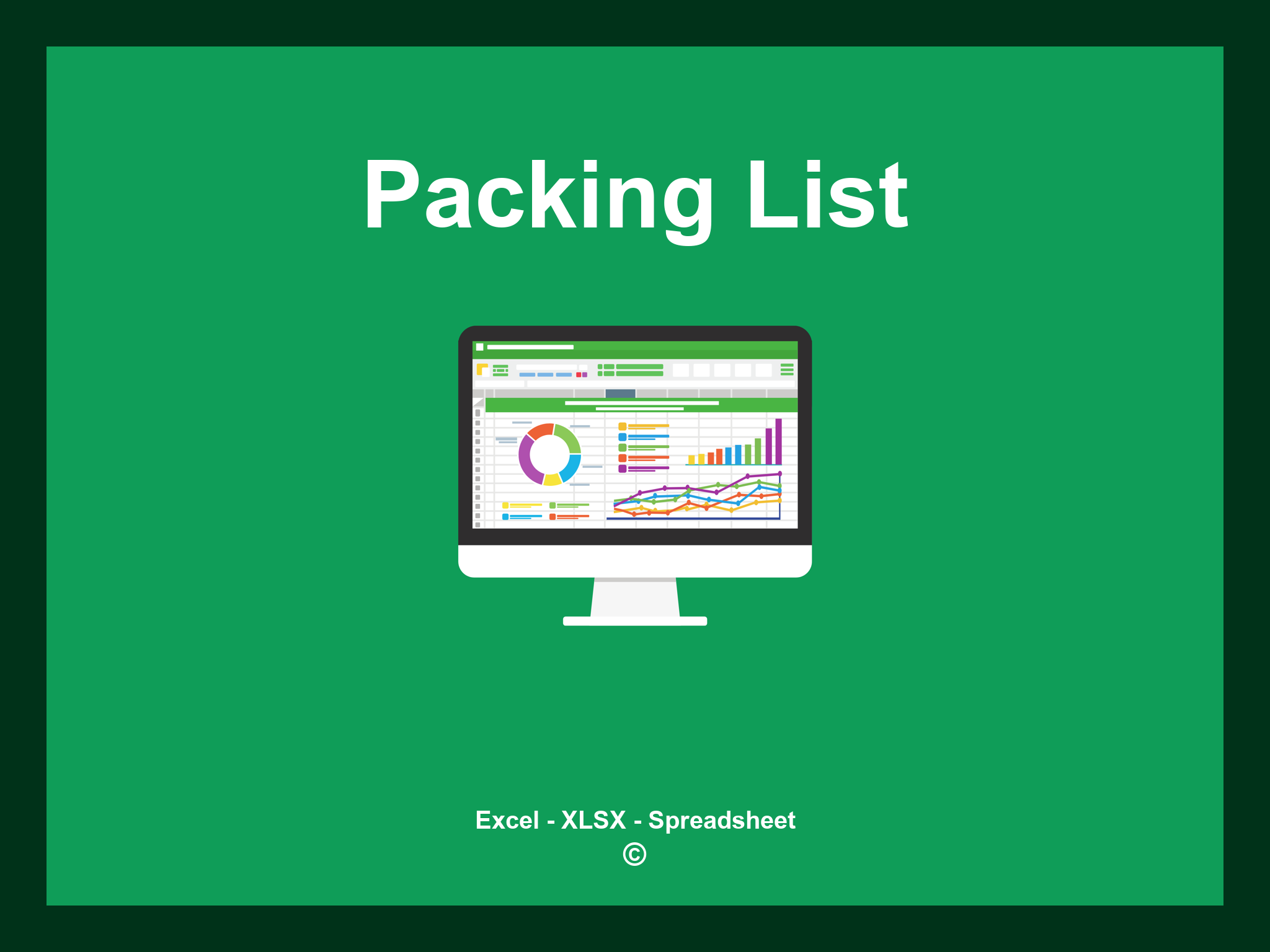 Packing List Template Excel