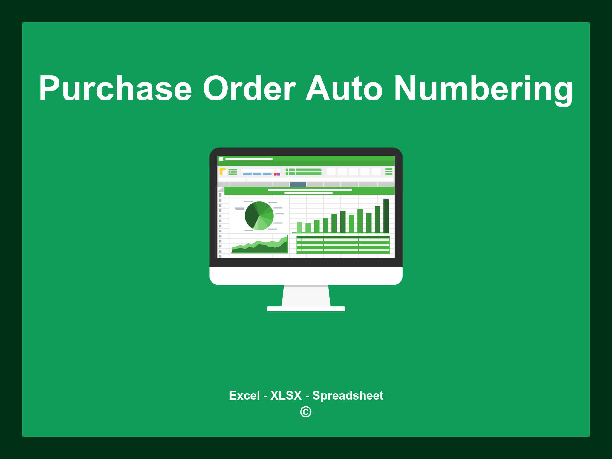 Excel Purchase Order Template Auto Numbering